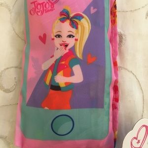 JoJo Siwa | Accessories | Jojo Siwa Exclusive Blue Sparkle Bow Tote Bag ...